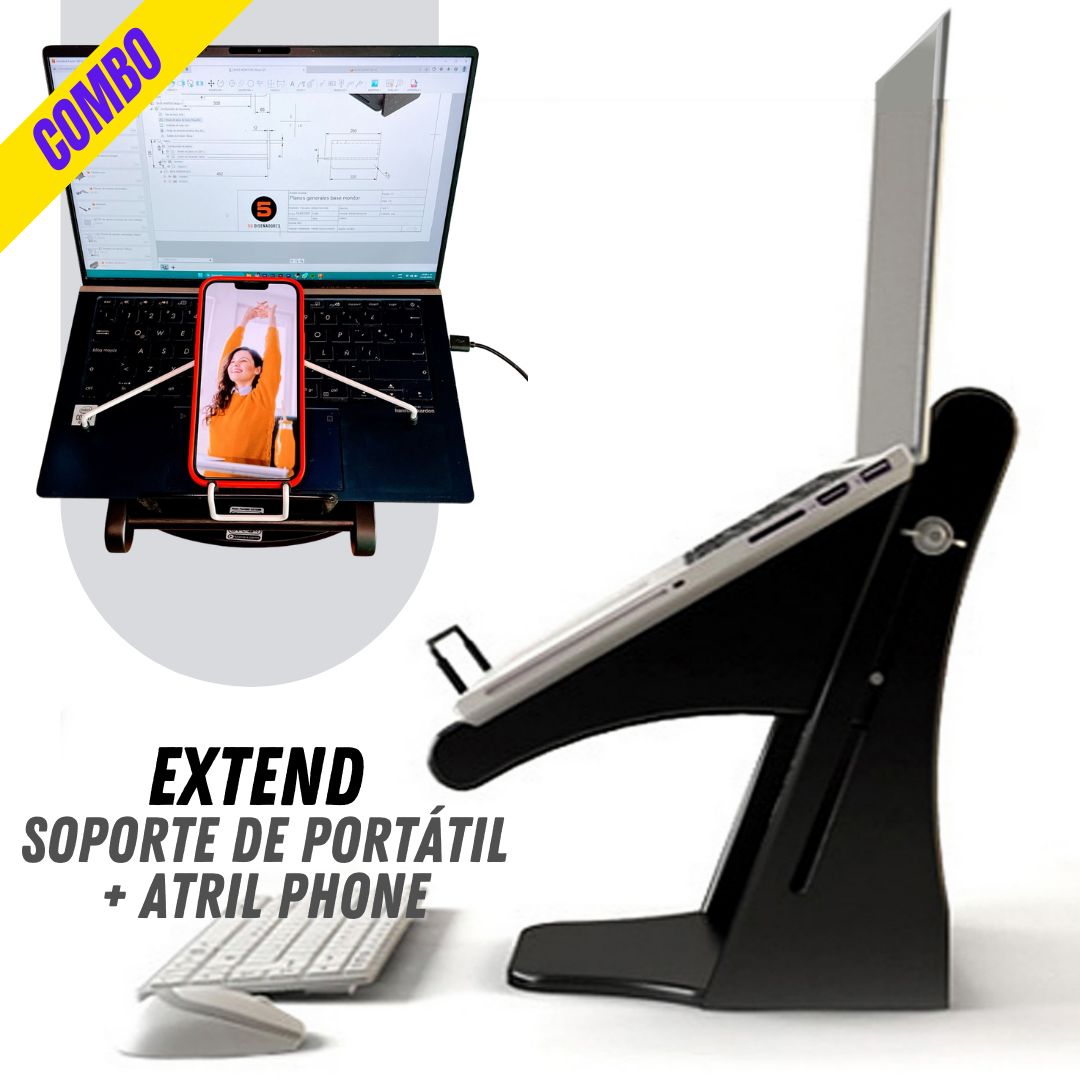 Elevador para Monitor - EVOLUCION - 5D Diseñadores Asociados